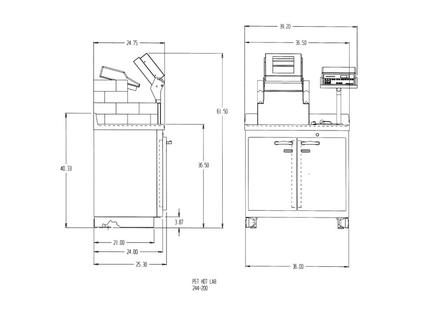Lead-Lined PET Unit Dose Cabinet | Mirion
