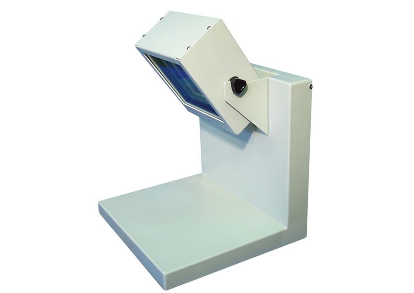 511 Adjustable L Block Table Top Shield | Mirion