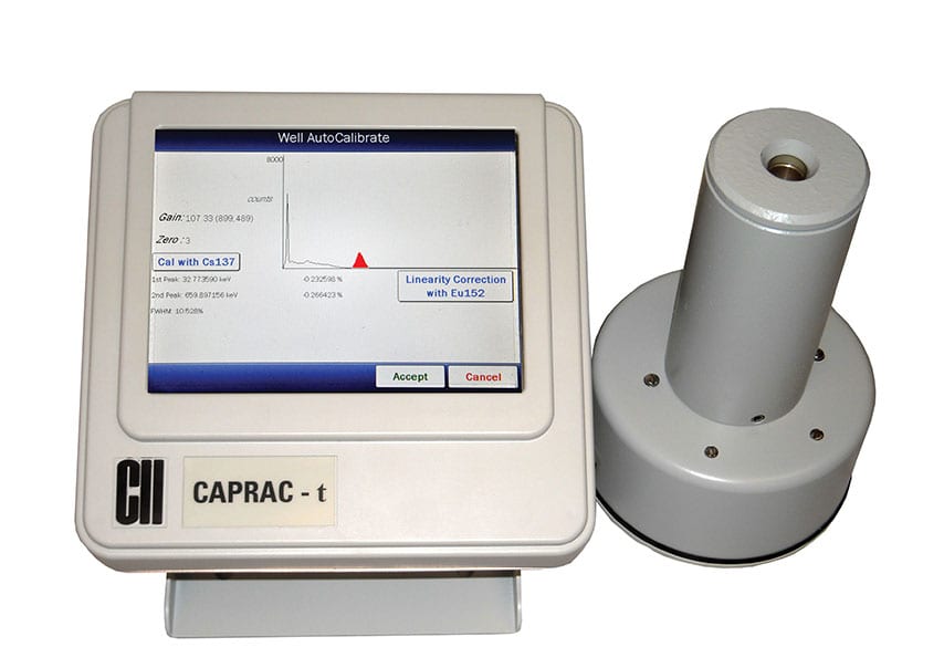 CAPRAC®-t Wipe Test / Well Counter | Mirion