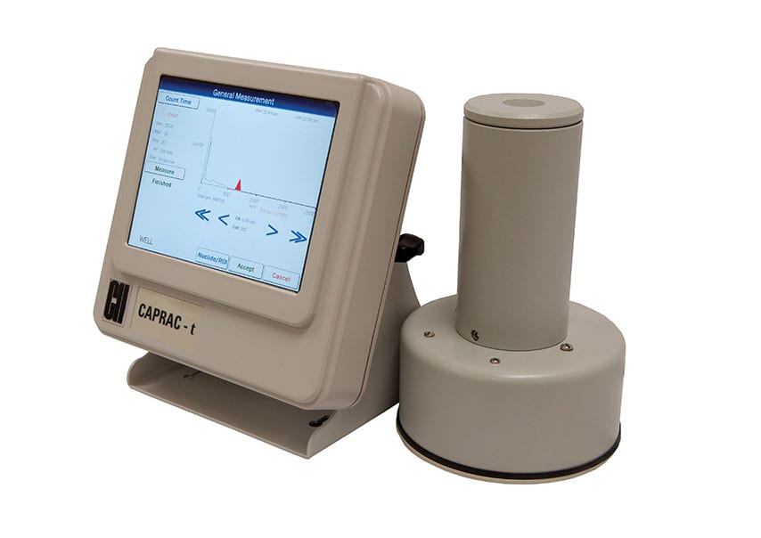 CAPRAC®-t Wipe Test / Well Counter | Mirion
