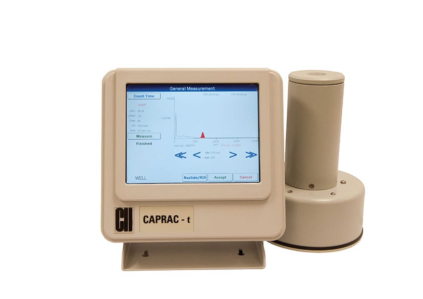 CAPRAC®-t Wipe Test / Well Counter | Mirion