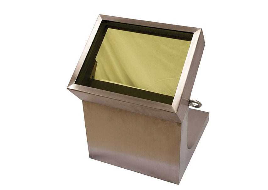 511 Stainless Steel L Shield | Mirion