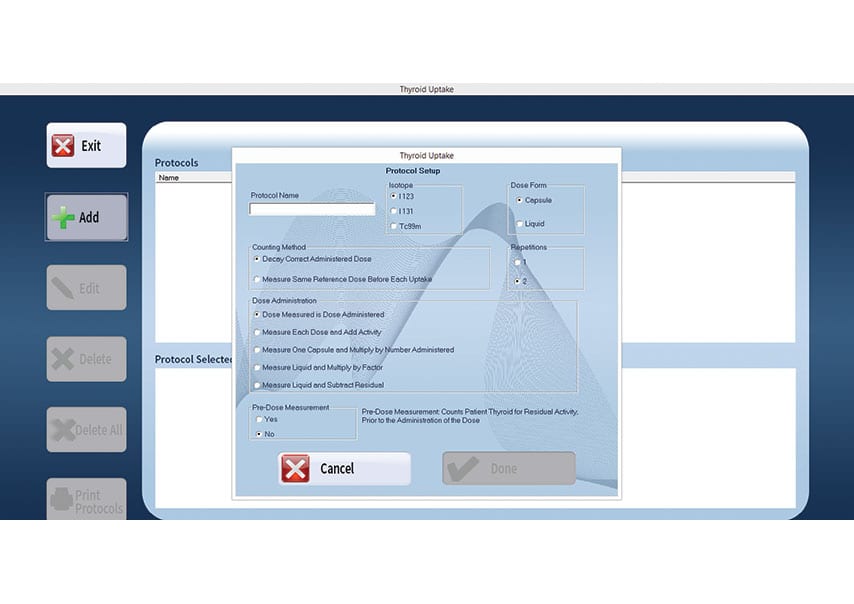 Captus® 4000e Thyroid Uptake System | Mirion