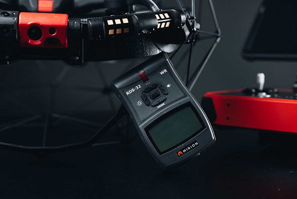 RDS-32™ Survey Meter and Flyability Elios 3 Drone | Mirion