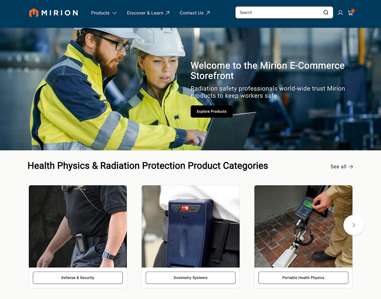 Mirion, Radiation Measurement & Detection Devices