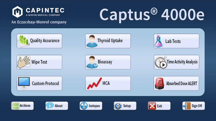 Captus® 4000e Thyroid Uptake System | Mirion