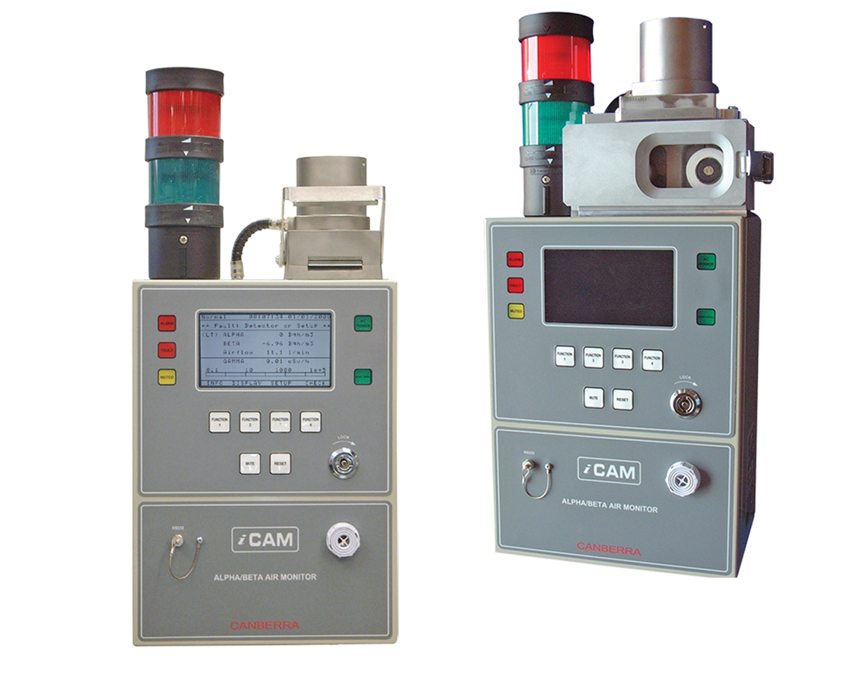iCAM™ Mobile Alpha Beta Particulate Monitor | Mirion