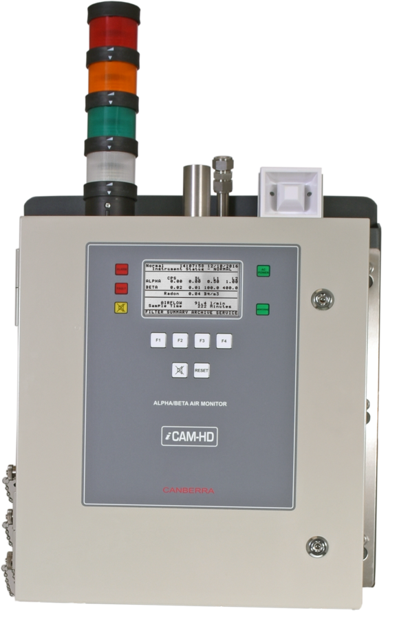 iCAM™-HD High Flow Rate Alpha Beta Air Monitor | Mirion