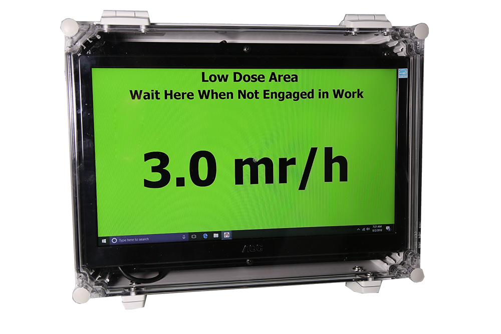 RPD-AM™ Radiological Posting Display - Area Monitor | Mirion