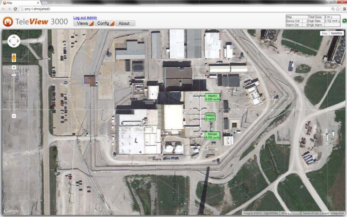 TeleView 3000 Browser Based Remote Monitoring Software | Mirion